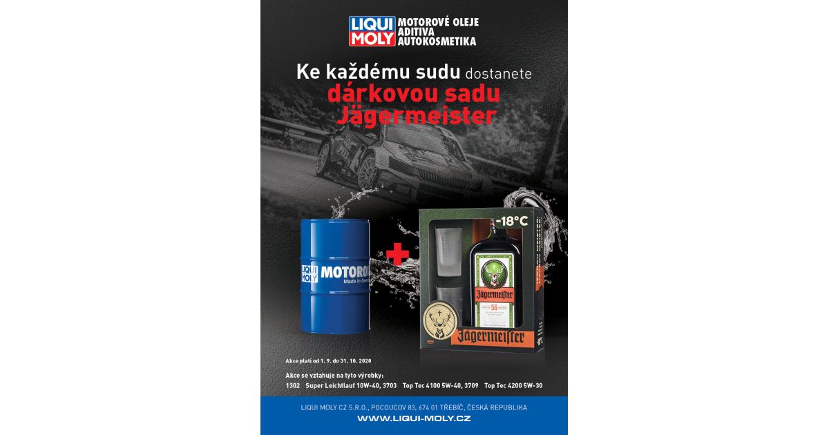 AKCE LIQUI MOLY - Jägermeister